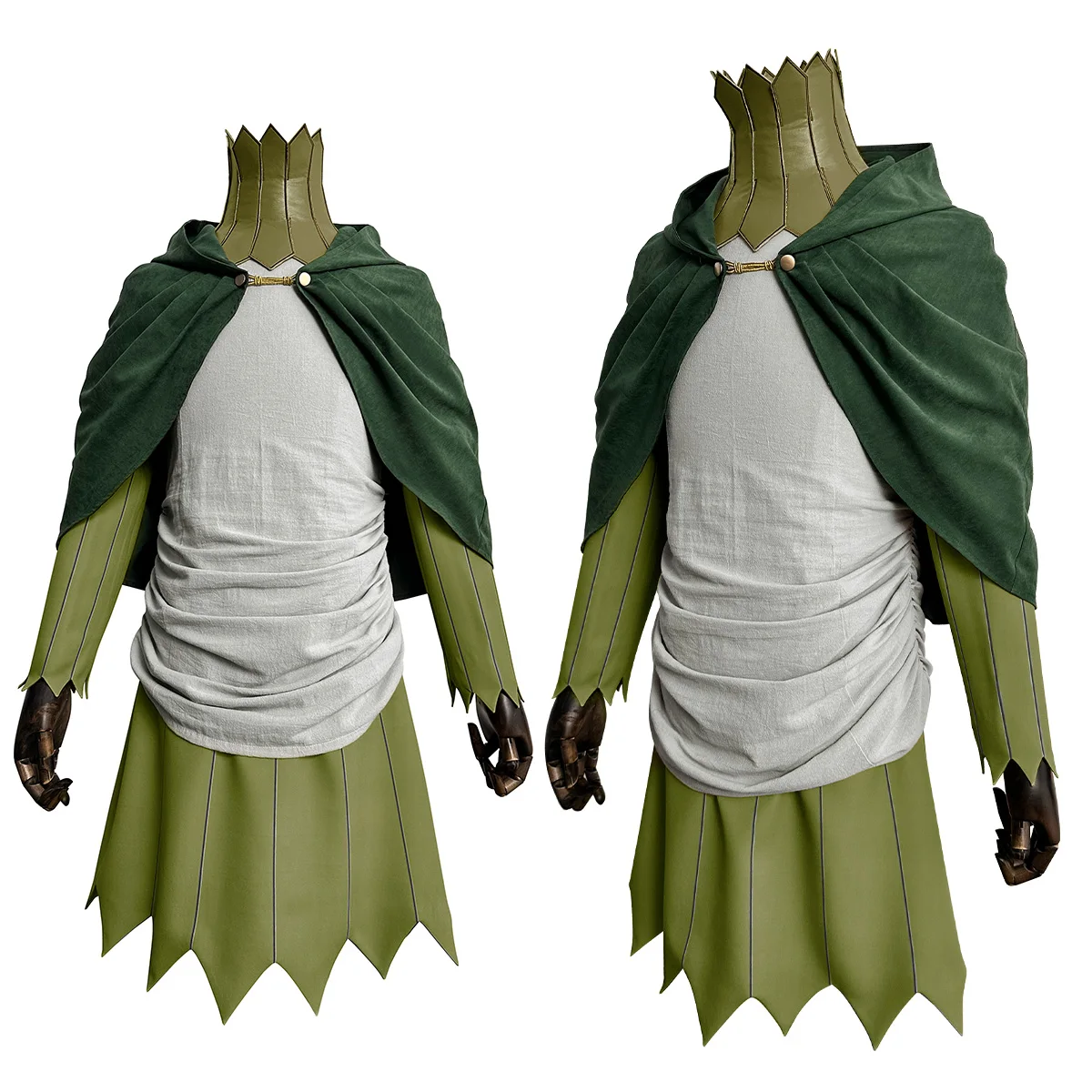 HOLOUN-Delicious-Dungeons-Meshi-Anime-Mithrun-Cosplay-Costume-Wig-Cloak ...