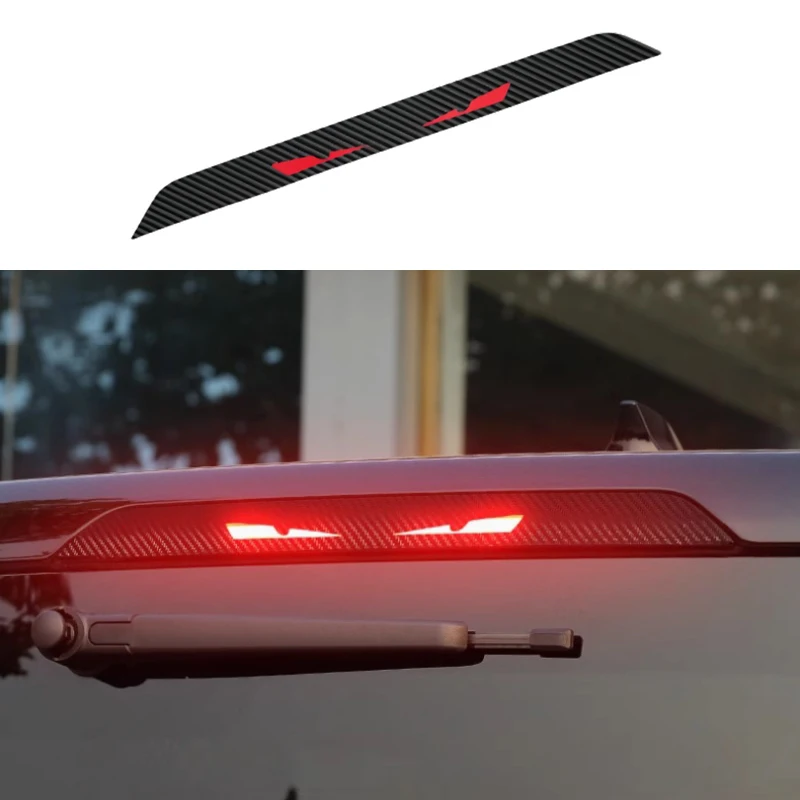 Car High Brake Light Sticker Fit for Haval H9 2024 Carbon Fiber Brake ...