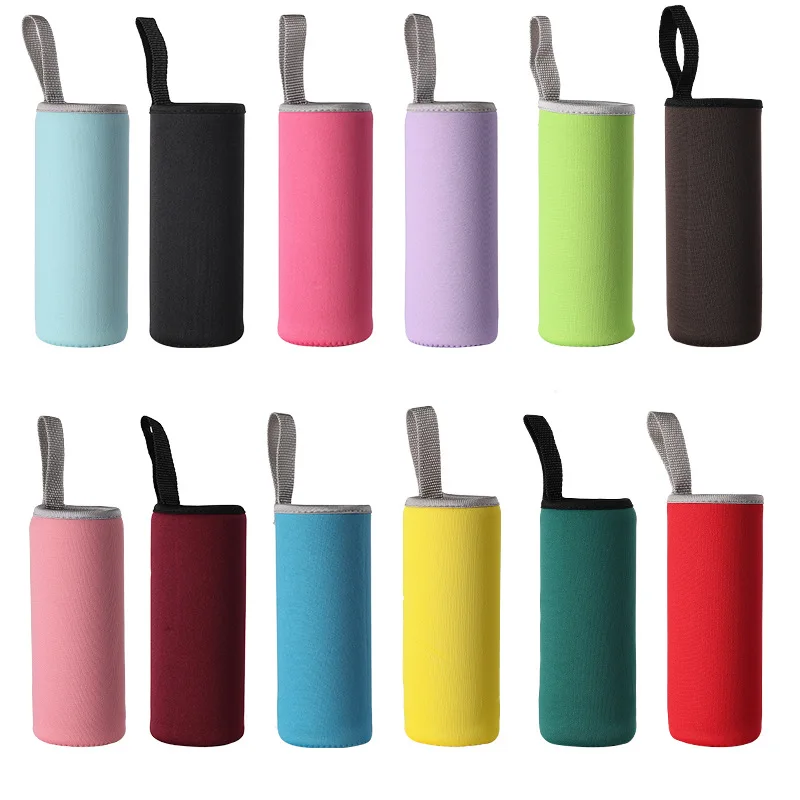 Neoprene-Water-Bottle-Sleeve-Insulated-Collapsible-Drink-Bottle-Covers ...