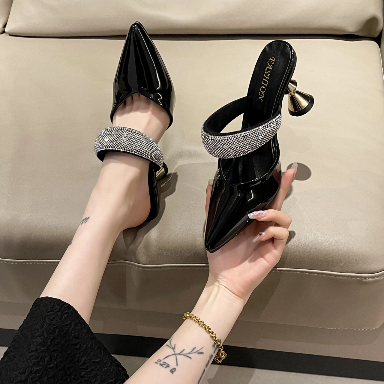 New Slippers Mules Pointed Toe | Mules Women Shoes Sale | Mules Shoes ...