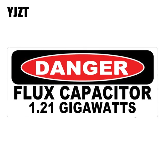 Flux Capacitor Stickers