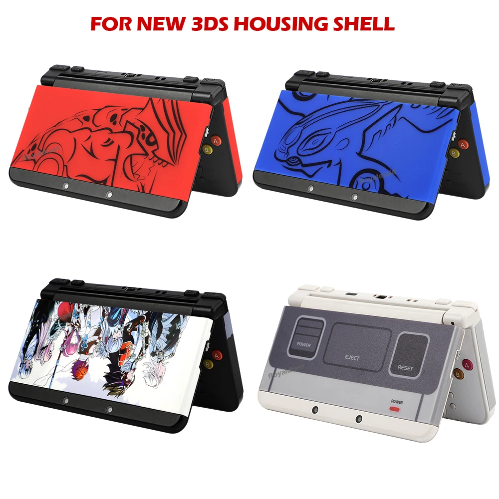 8Colors-For-New-3DS-Replacement-Housing-Shell-Case-Upper-and-Back ...