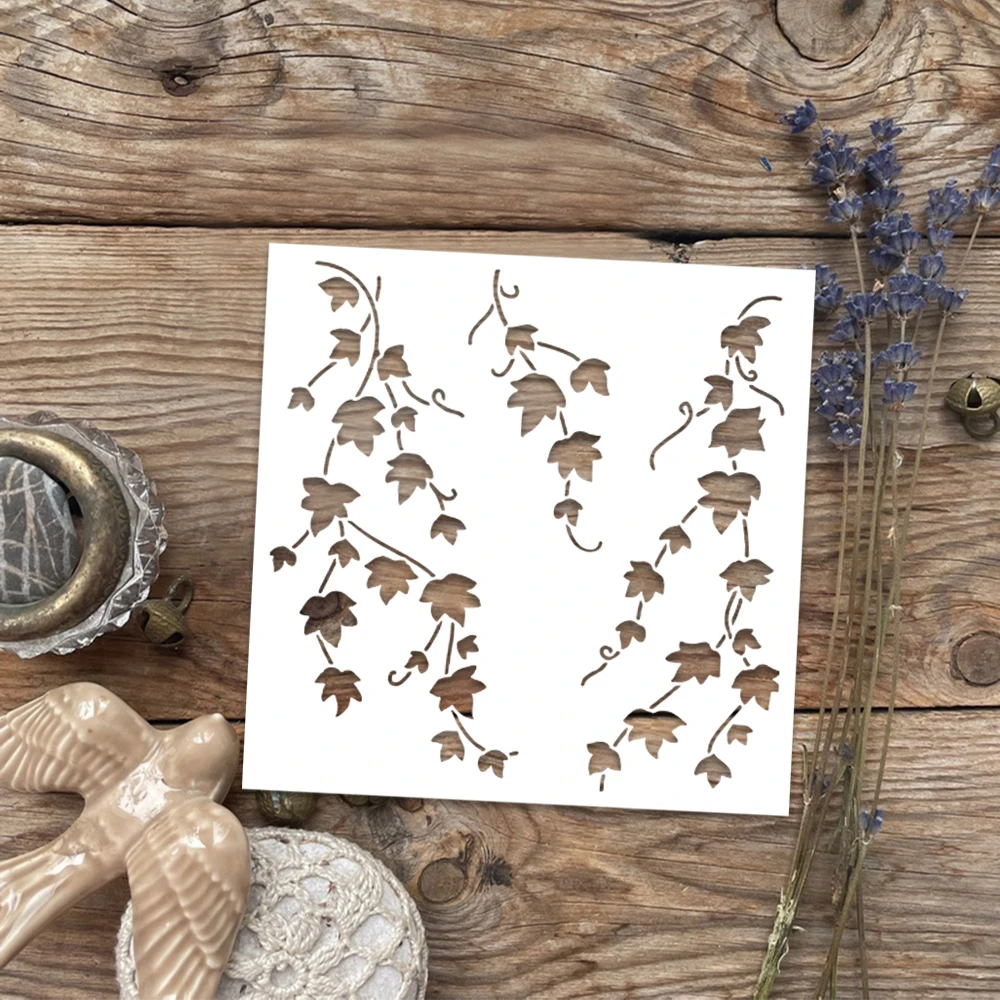 Flowers-and-Plants-Decorations-Stencils-For-Diy-Handmade-Card ...