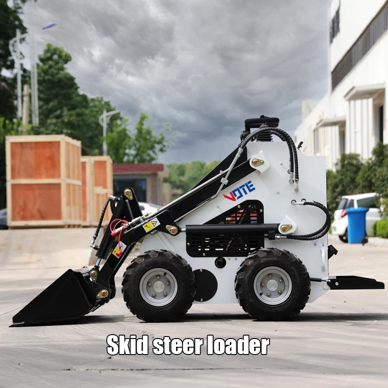 Fast-Delivery-Multifunctional-Skid-Steer-Loaders-Full-hydraulic-Skid ...