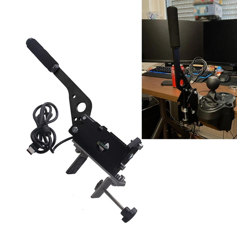 USB-Sim-Sim-Handbrake-para-jogos-de-corrida-Black-Fanatecosw-Dirt-Rally ...