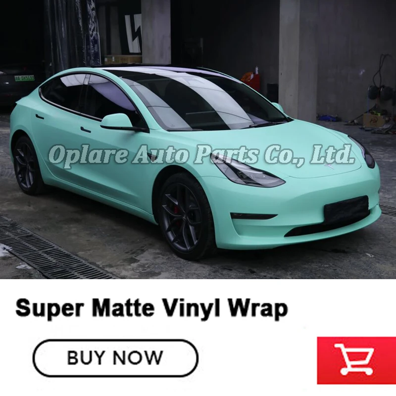 Highest quality super matte mint vinyl wrapping film mint wrap vinyl ...