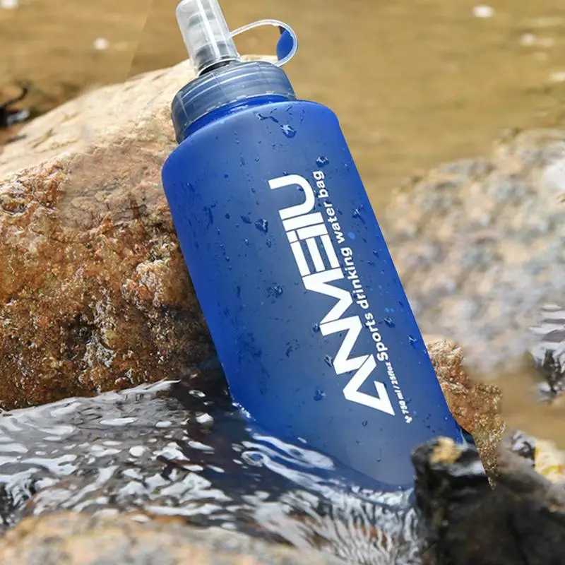 Soft-Water-Bottles-For-Hiking-750ml-Compact-Water-Bottle-TPU-Folding ...