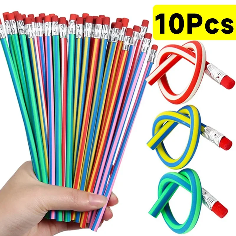 Crayon souple flexible - Bendy Magic - 10 pièces courtes - Couleur ...