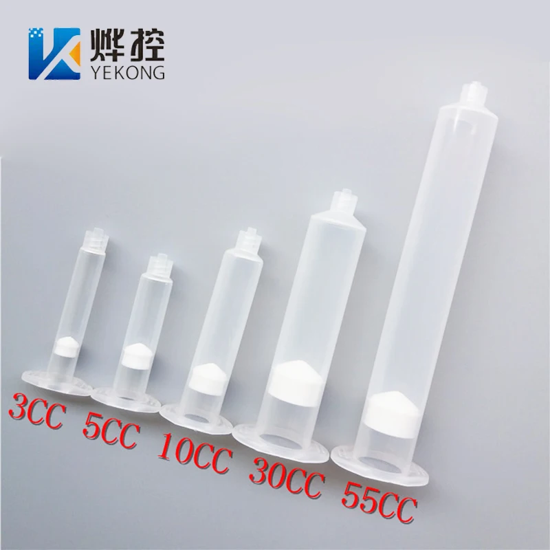 20-PCS-US-Type-Transparent-Glue-Cylinder-3-5-10-30-55cc-Glue-Dispensing ...