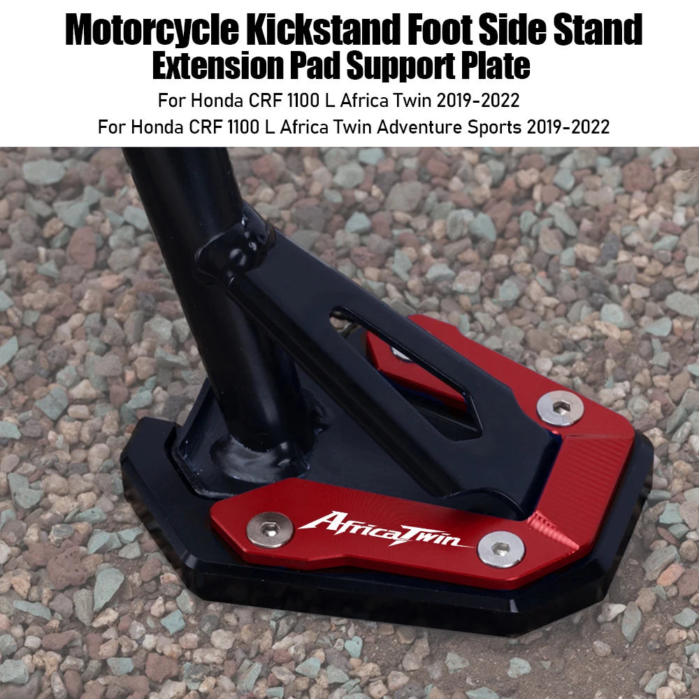 Motorcycle-Foot-Kickstand-Side-Stand-Enlarge-Extension-For-Honda ...