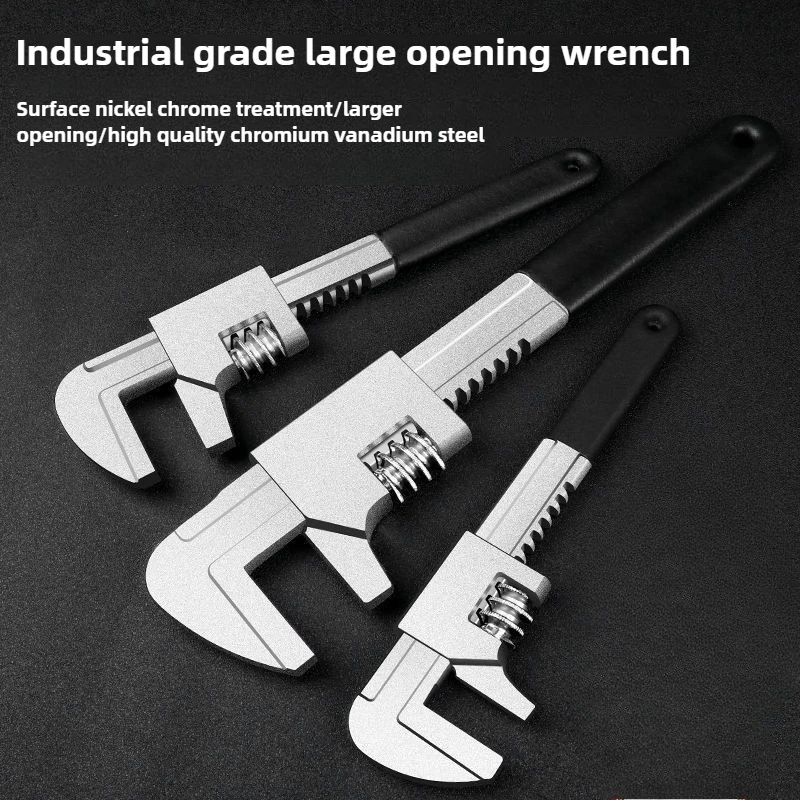 Multifunctional F-Type Right-Angle Adjustable Wrench for Auto Repair ...