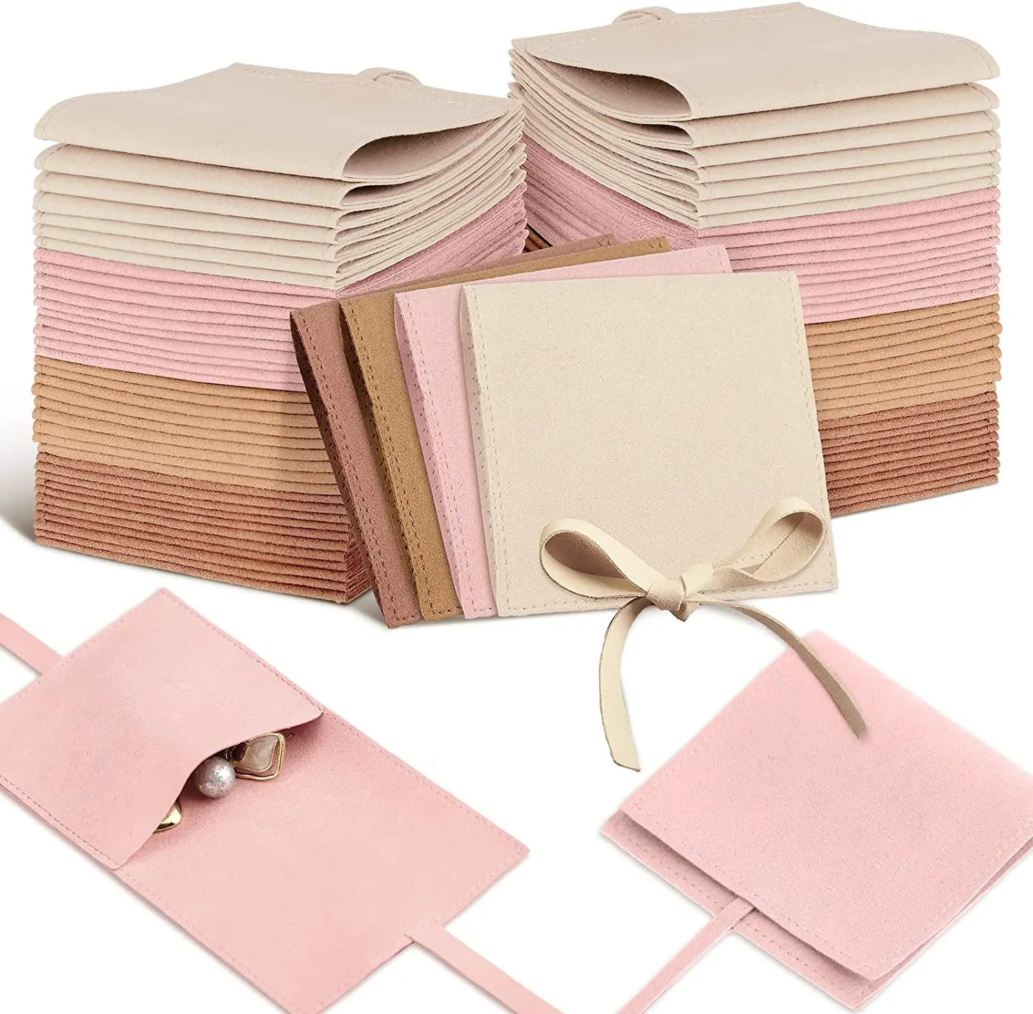 Bolsa-de-joyer-a-de-microfibra-con-sobre-de-cinta-bolsa-de-embalaje-de ...