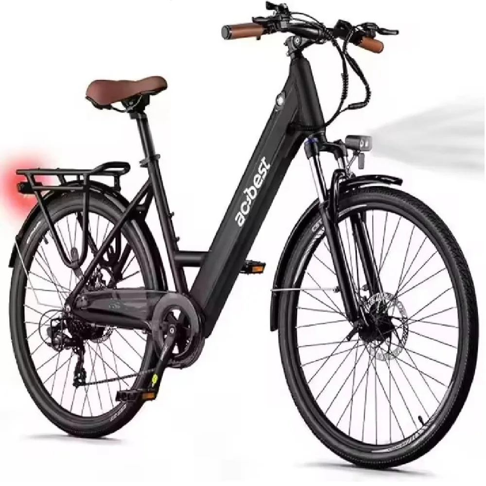 New 26 inch Step Thru Electric Bicycle, Peak 750W Brushless Motor ...