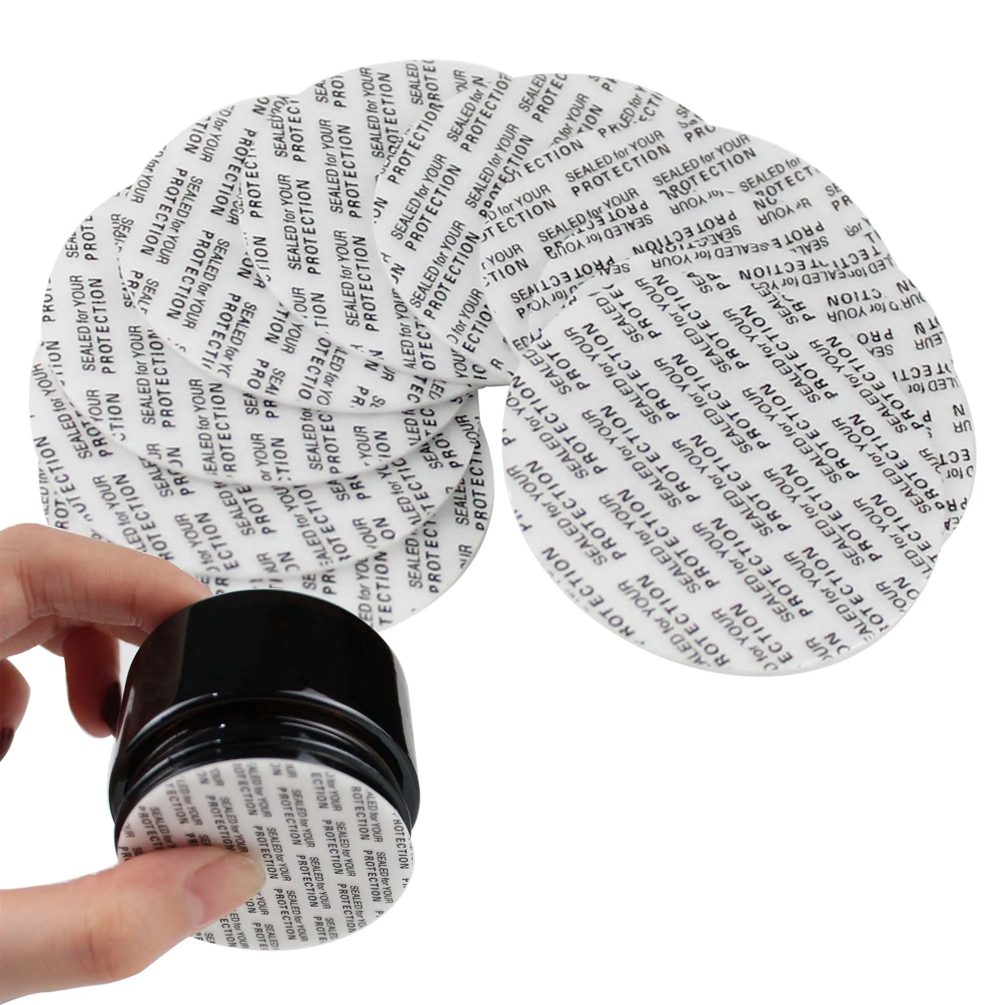 100-500-1000pcs-Self-Adhensive-Foam-Pressure-Sensitive-Seals-Liner-Cap ...