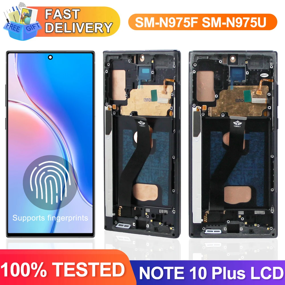 Note-10-Display-Screen-Assembly-for-Samsung-Galaxy-Note-10-Plus-N975F ...