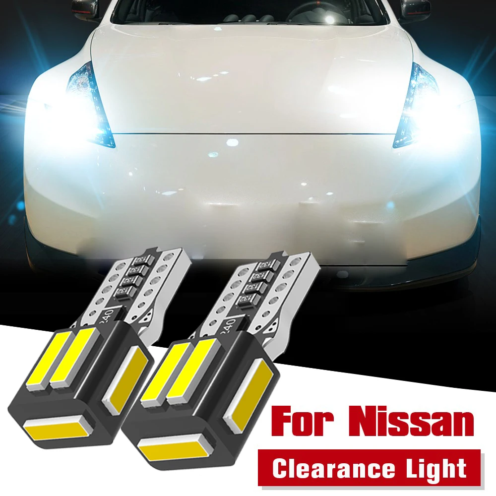 2x-W5W-T10-LED-Clearance-Light-For-Nissan-350Z-370Z-Cube-GTR-Juke-Leaf ...