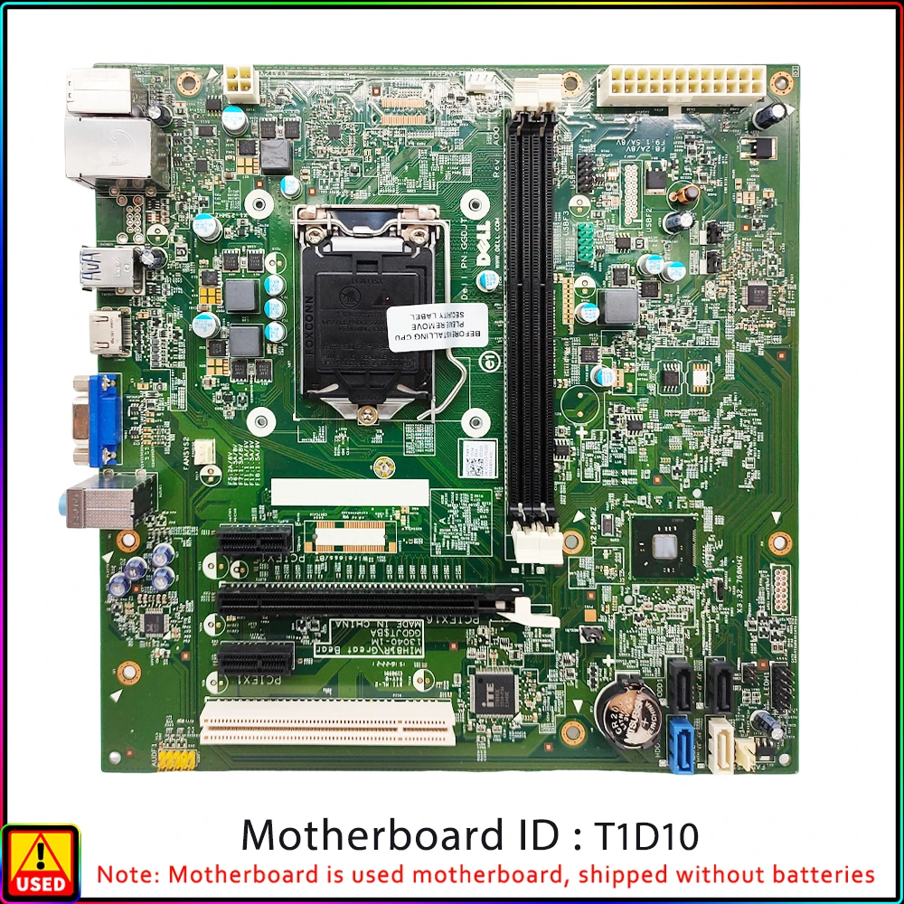 0T1D10-Dell-Socket-LGA1150-Intel-H81-Chipset-Micro-ATX-System-Board ...