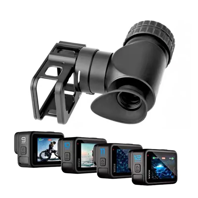 GoPro-Hero-12-11-10-9-Camera-Adapter-Bracket-Scope-Side-Black-Aluminum ...