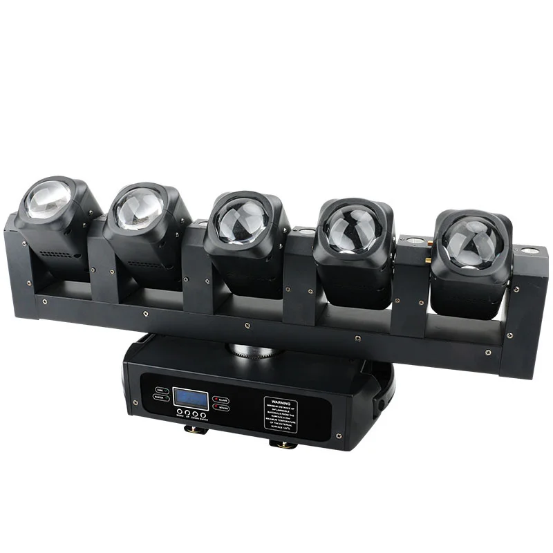 Professional-5-40W-RGBW-4-in-1-beam-White-LED-Moving-Head-Swing-Bar ...