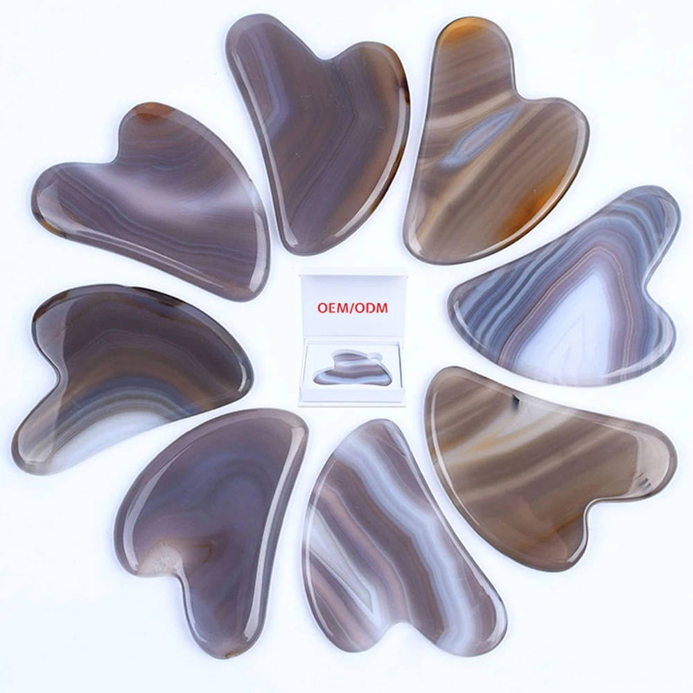 Agate-Face-Gua-Sha-Scraper-Natural-Jade-Facial-Massager-Beauty-Skin ...