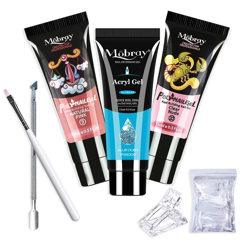 Mobray 15ml Nail Extension Gel Kit - Nail Sets & Kits - AliExpress