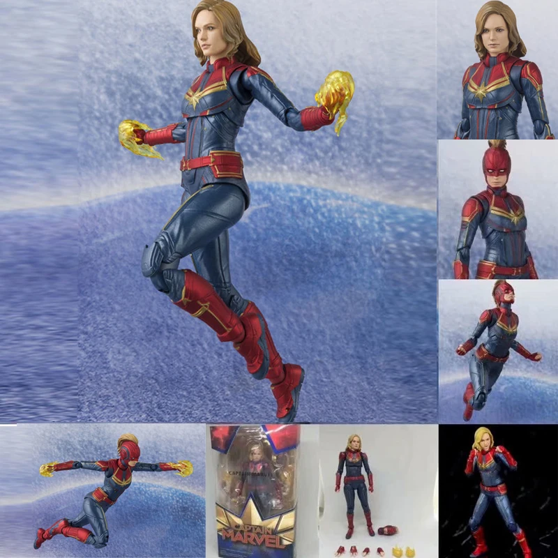 15cm-SHF-Marvel-Captain-Movie-Marvel-Avengers-4-Endgame-Action-Figure ...