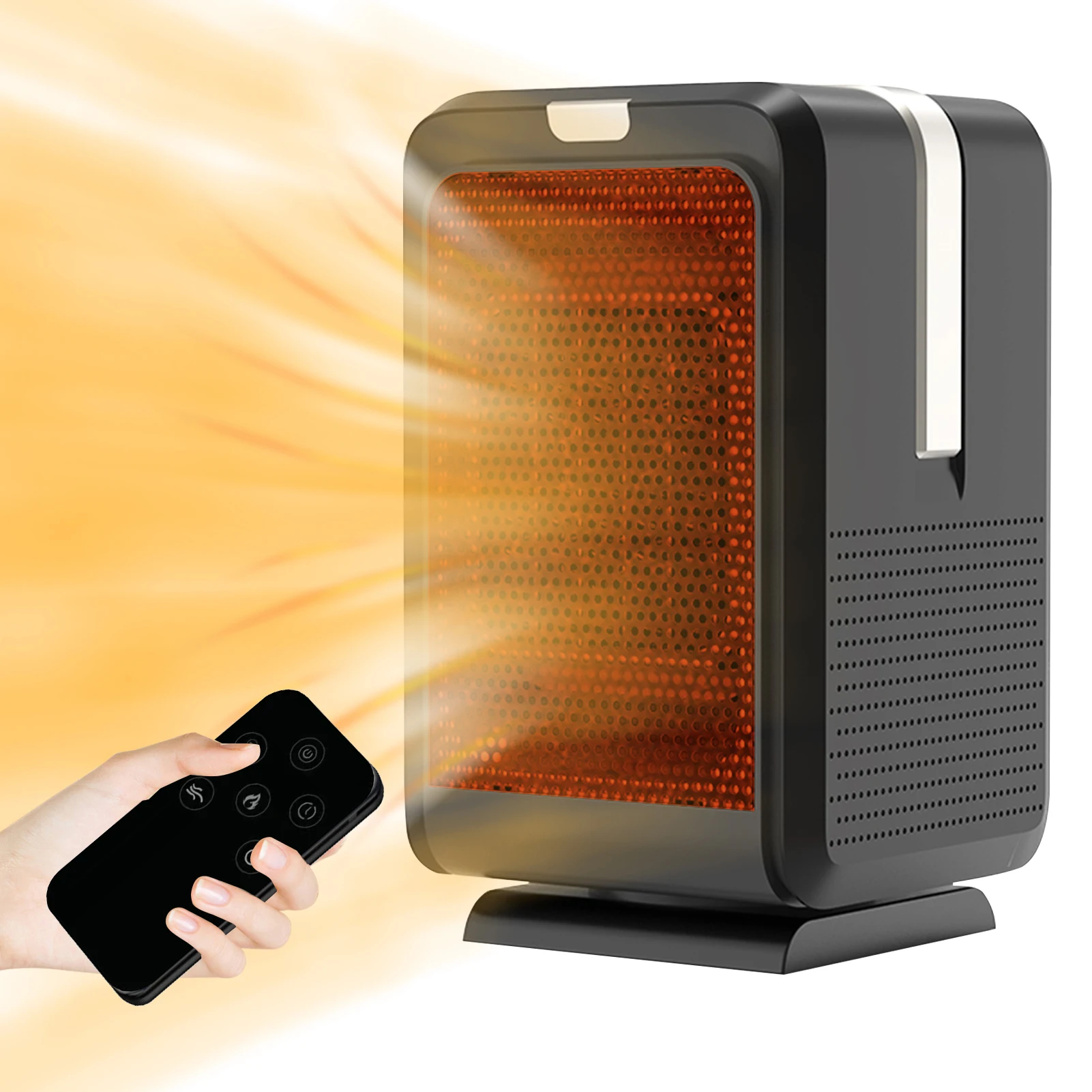 Electric-Heater-for-Home-Desktop-Room-Heater-Remote-Control-Cold-and ...