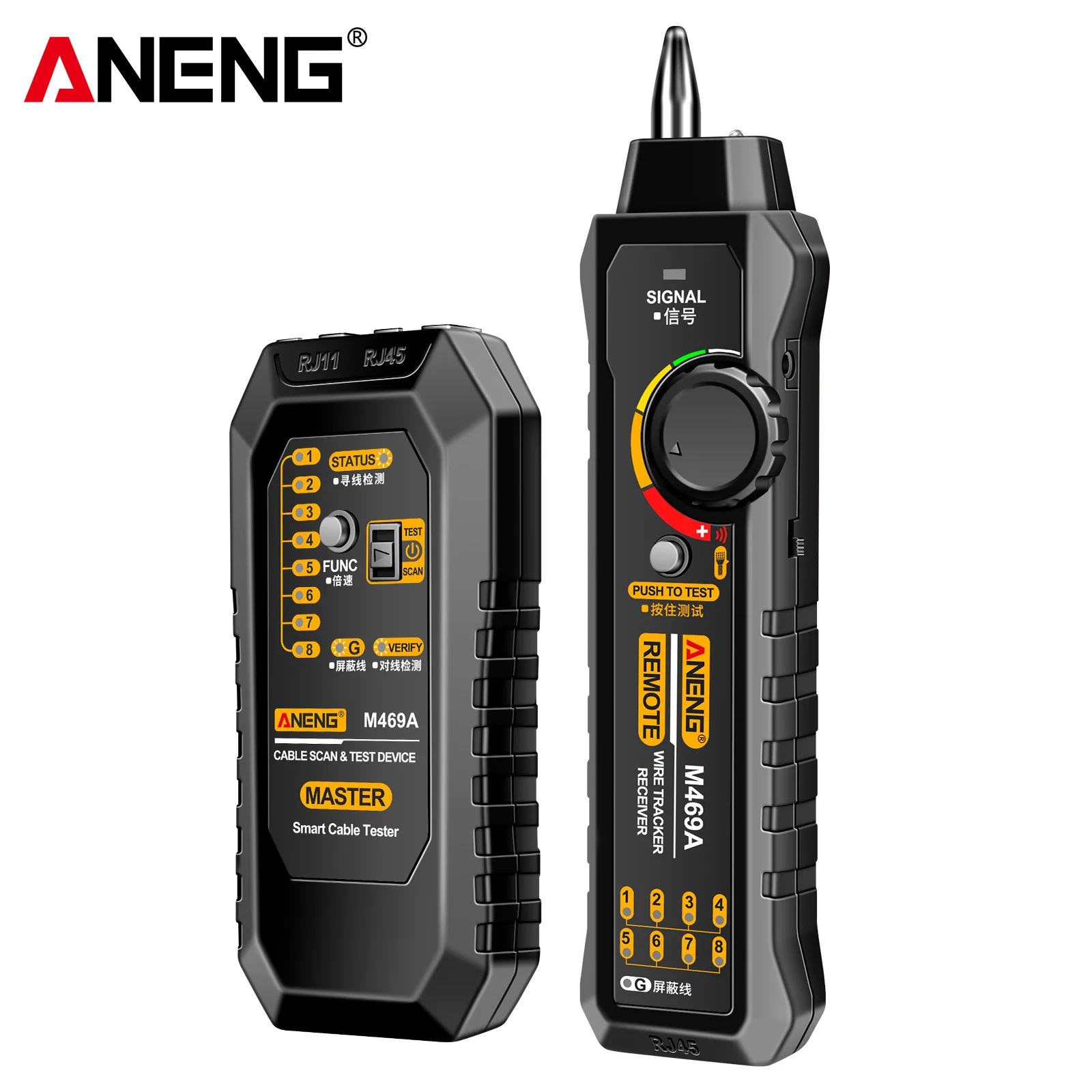 ANENG-M469A-Network-Cable-Finder-RJ45-RJ11-LAN-Cable-Tester-Find-The ...