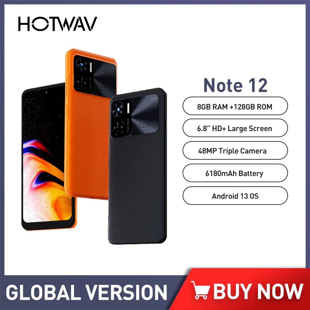 HOTWAV-Note-12-Android-13-Mobile-Phone-8GB-128GB-Octa-Core-PD3-0-20W ...