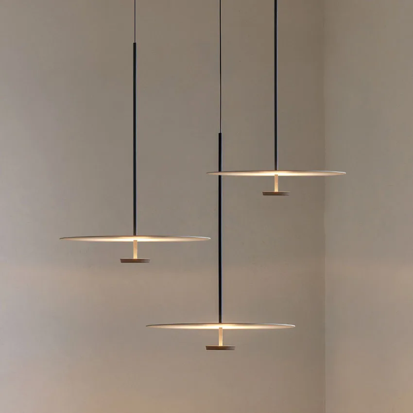 Nordic-Design-LED-Pendant-Lights-Ferro-Redondo-Acr-lico-L-mpadas ...