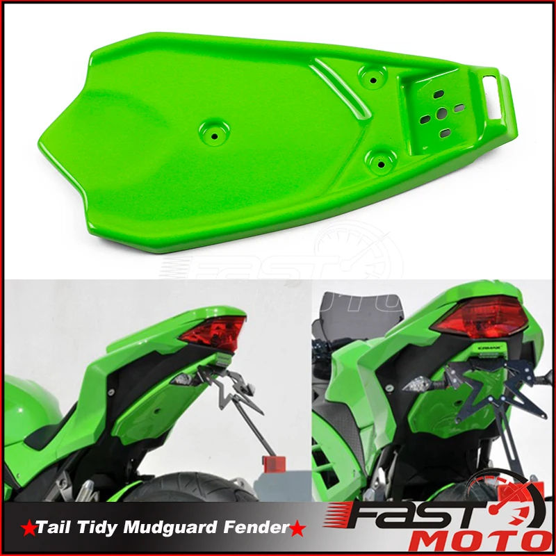 Motorcycle-Rear-Plate-Tail-Tidy-Fender-Eliminator-Kit-Mudguard-Cover ...