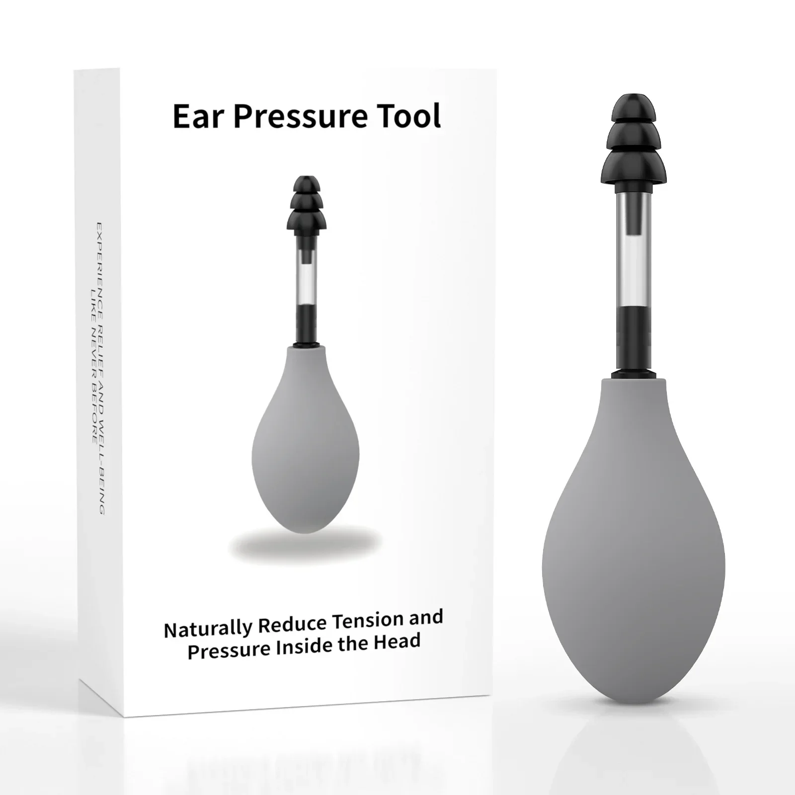 Ear Pressure Tool Portable Ear Pressure Relief Suction Device Earplugs ...