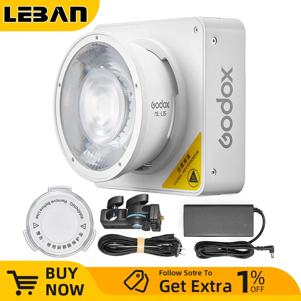 Godox-ML100Bi-Bi-Color-Portable-LED-Light-120W-Onboard-App-Control ...