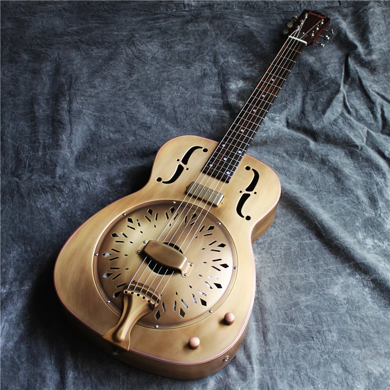 Jonathan resonator 18 serial resophonic bass guitars, Metal Body ...