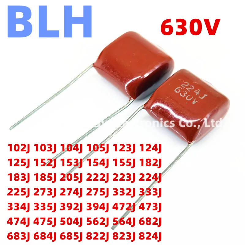 10PCS 630V 223J 22NF 0.022UF 224J 220NF 0.22UF 225J 2.2UF 273J 27NF 0 ...