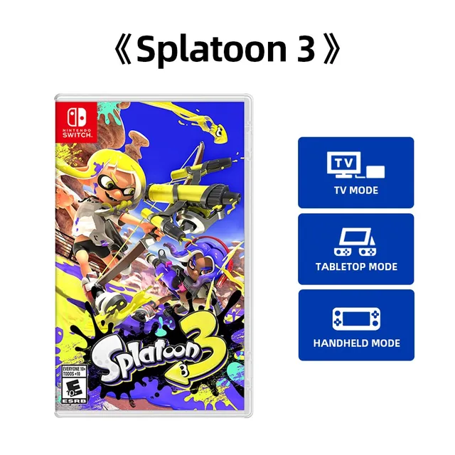 Nintendo Switch - Splatoon 3 - Games Physical Cartridge EU Version