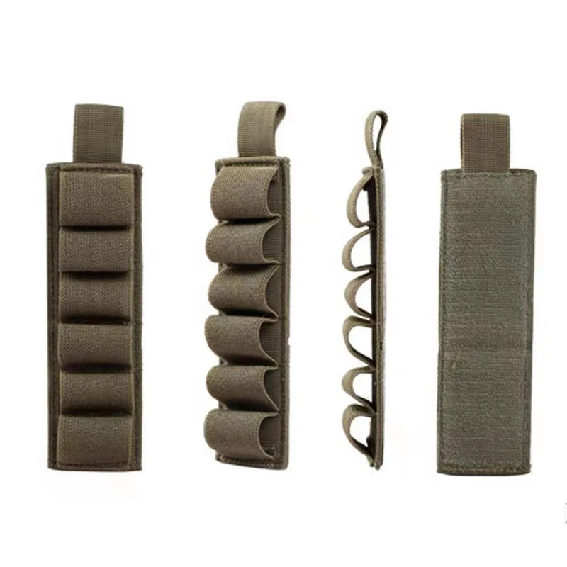 Tactical-Hunting-Hook-Loop-6-Rounds-Shell-Holder-Shotshell-Insert-Card ...