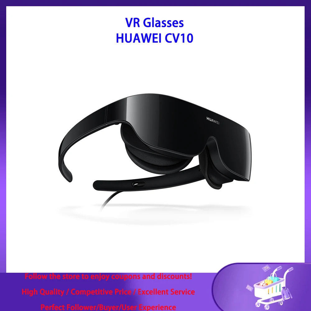 Portable-HUAWEI-CV10-VR-Glasses-Giant-Mobile-Screen-Projection-NOLO-CV1 ...
