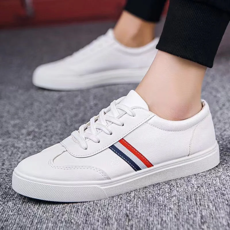 Mens Sneakers Vulcanize Cheap | Cheap White Sneakers Men | Cheap Spring ...