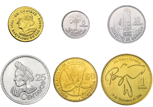 Guatemalan Coins And Money
