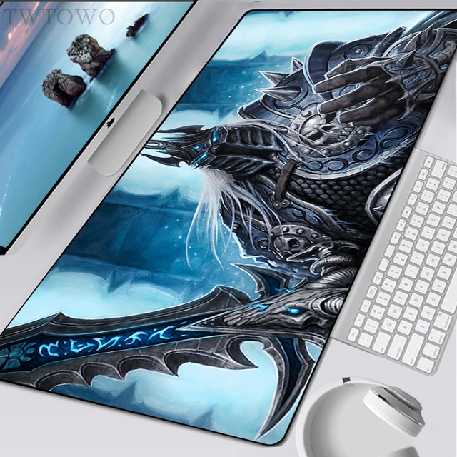 World of Warcraft Lich King Mousepad XXL Computer Desk Mats keyboard ...