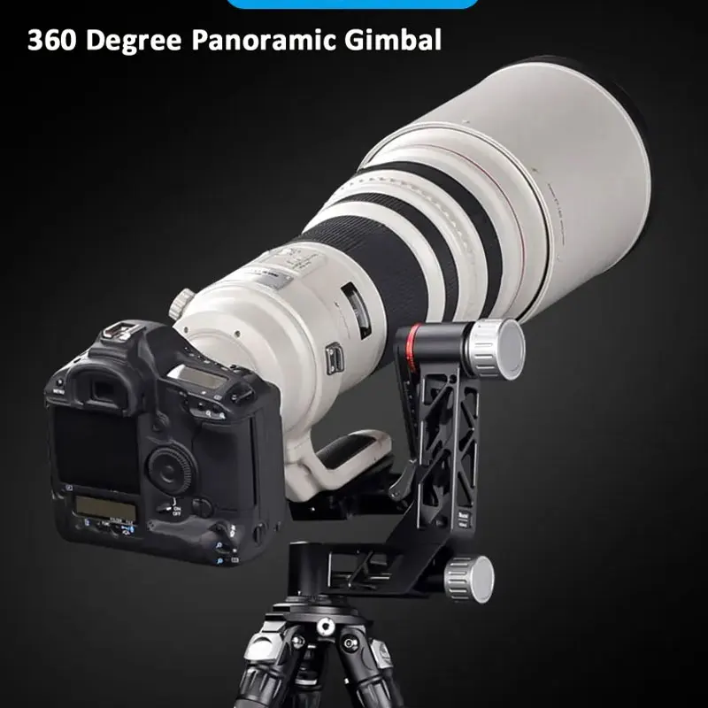 Professional-Heavy-Duty-Gimbal-Head-360-Degree-Panoramic-Gimbal-Head ...