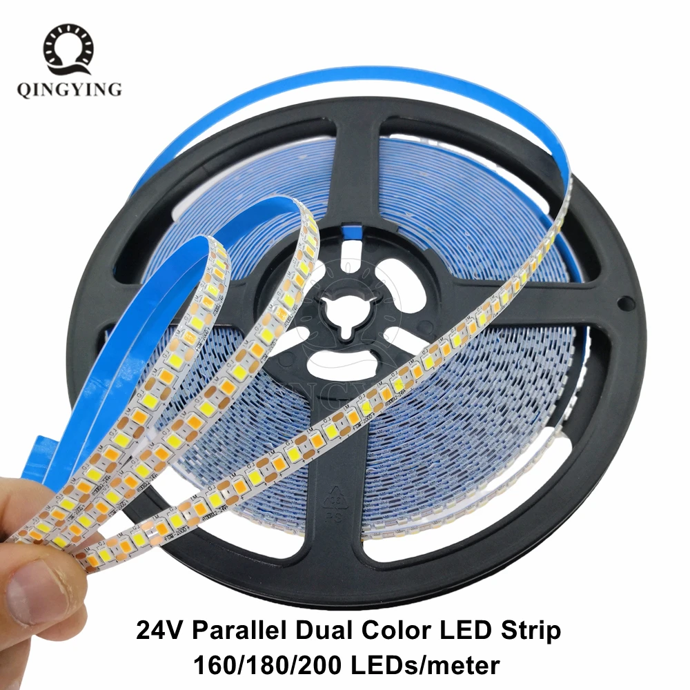 1m-15m 24V Parallel 2Pin 2835 LED Strip 1C80Bx2 1C90Bx2 1C100Bx2 160 ...