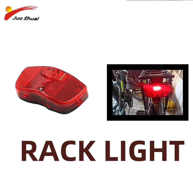 1PC Bicycle Rear Light Stand Bracket Luggage Carrier Mount Vertical ...