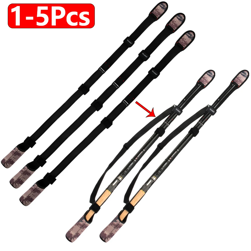 1-5Pcs-Fishing-Rod-Socks-Fishing-Pole-Sleeves-Belt-Rod-Protector ...