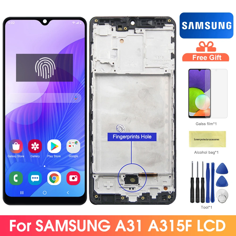 Super-Amoled-A31-Screen-for-Samsung-Galaxy-A31-A315-A315F-315F-DS-Lcd ...