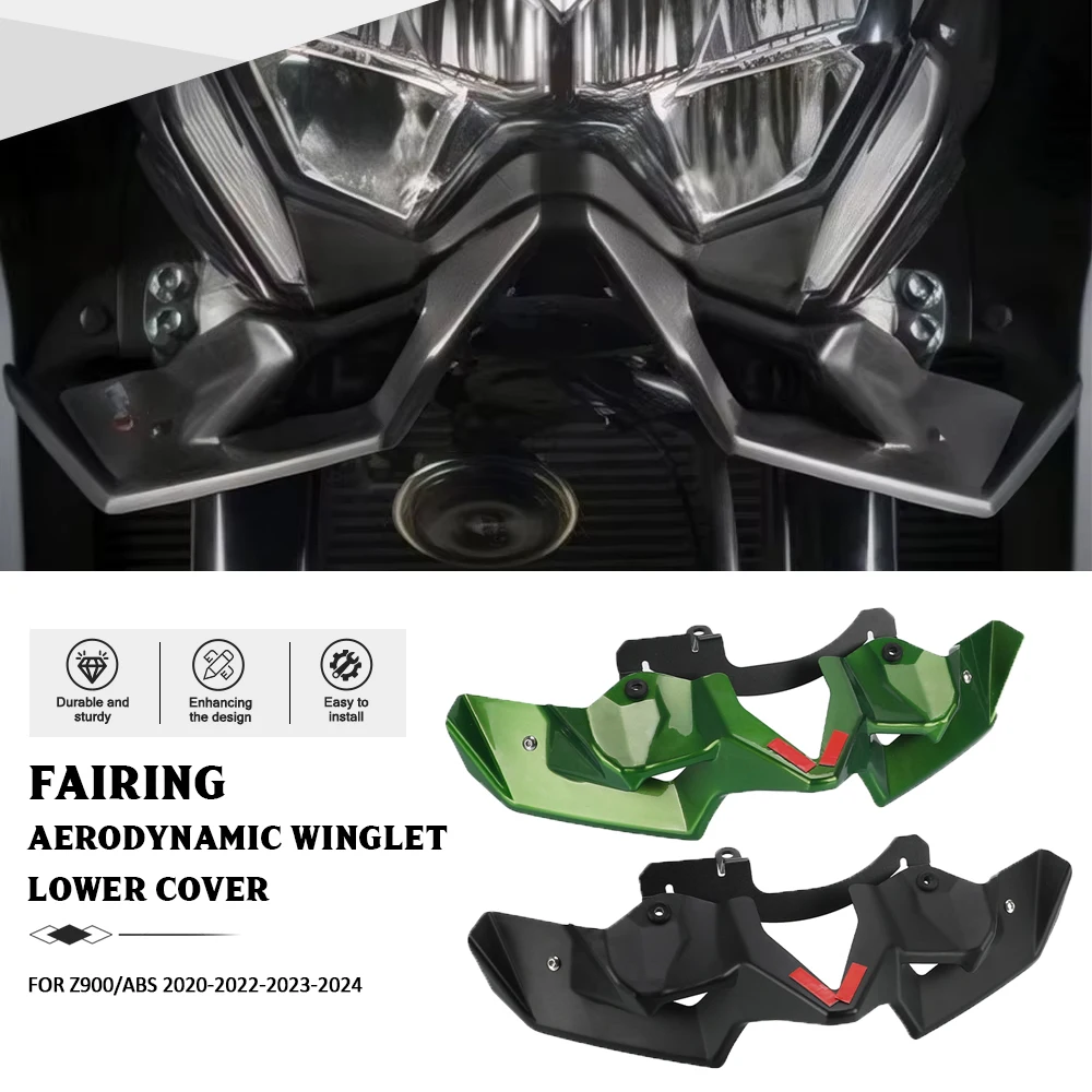 For-Kawasaki-Z900-ABS-2020-2022-2023-2024-Motorcycle-Front-Downforce ...