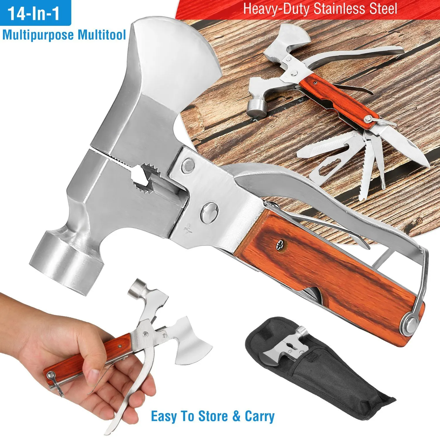 Outdoor-Survival-Multitool-7in-Folding-Multifunctional-Axe-Hammer-Plier ...