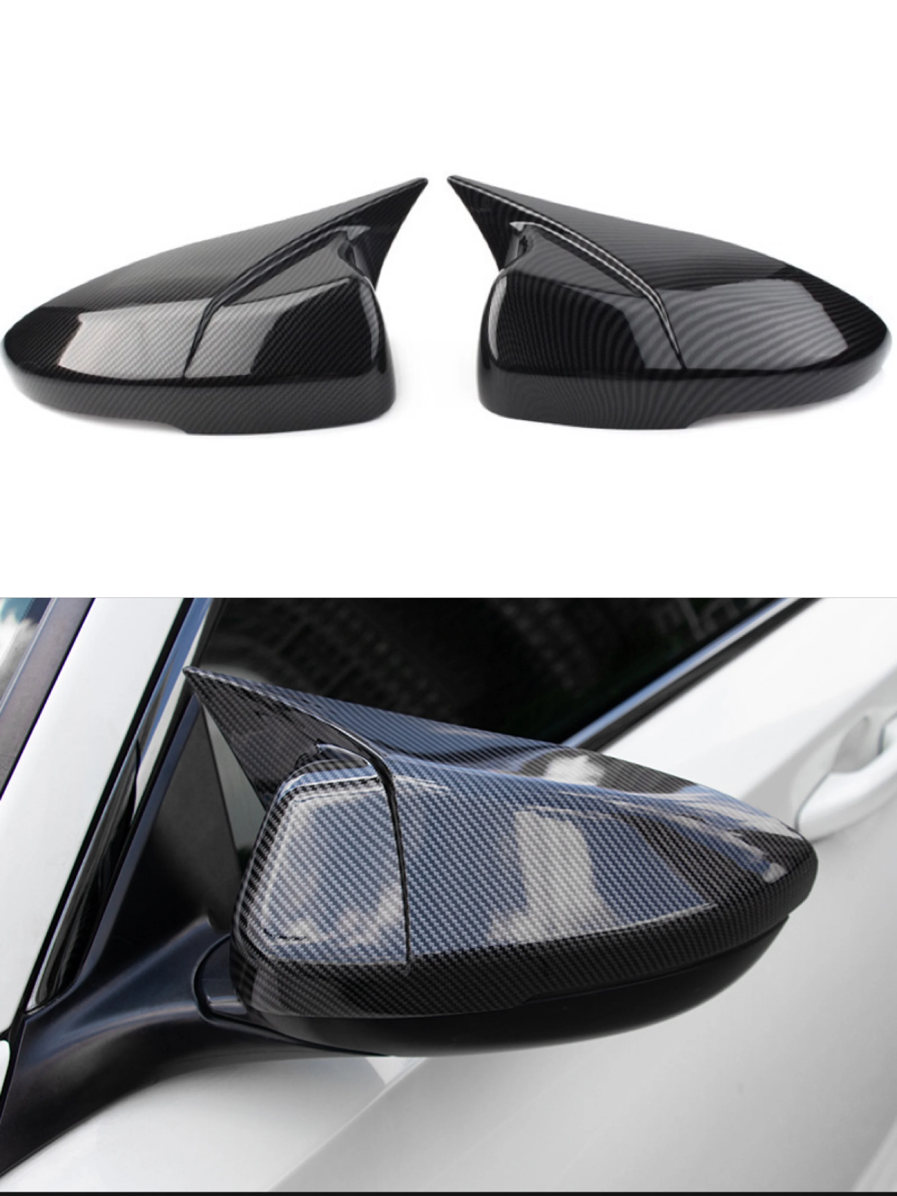 Rearview-Side-Mirrors-Cap-Cover-Decorative-Trim-For-Honda-Accord-2018 ...
