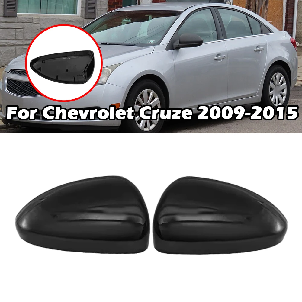 Side Rearview Mirror Cover Cap Left Right Door Wing Mirror Cover for ...